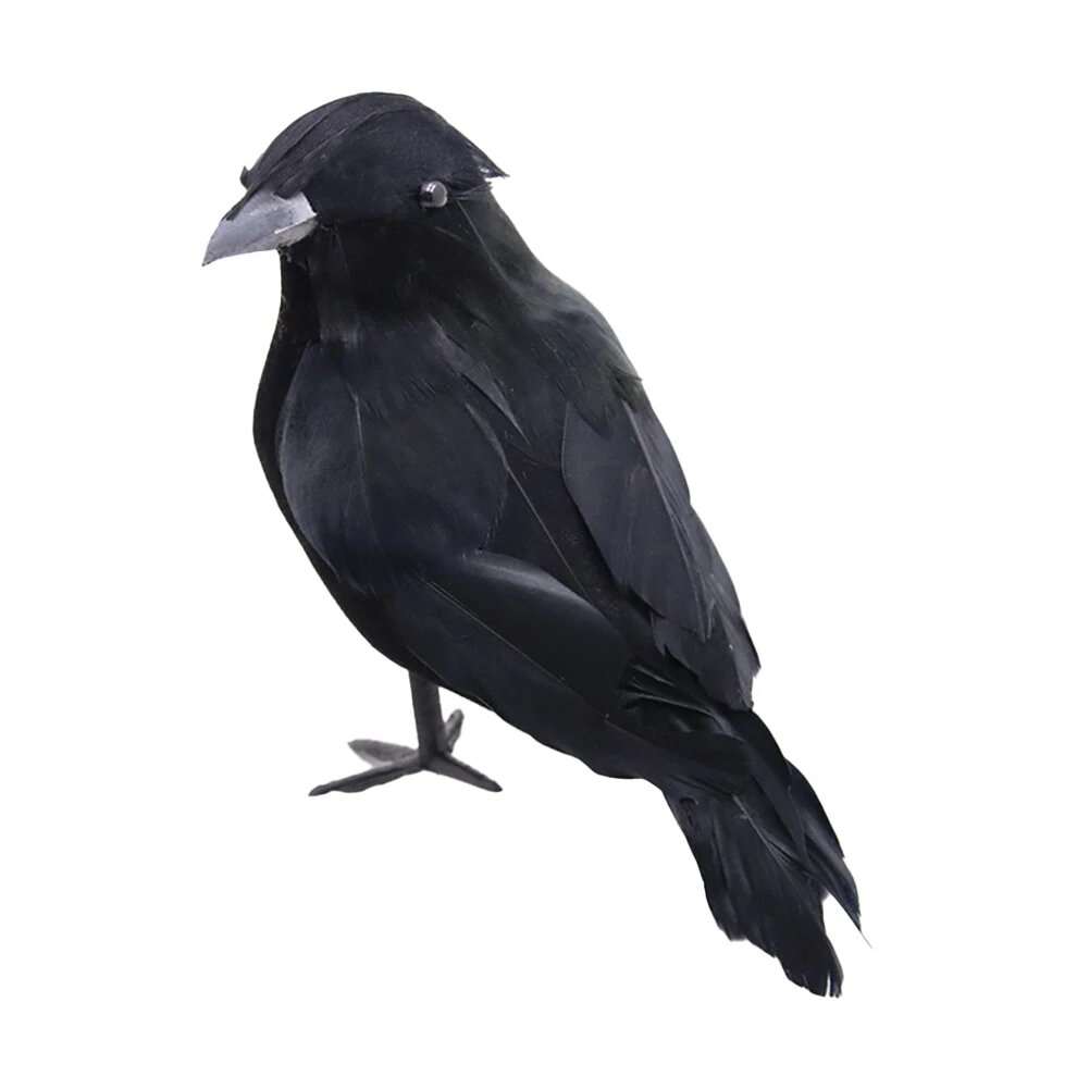 Искусственная ворона для Хэллоуина 2C