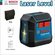 Зеленый лазерный уровень Bosch GLL 50 G, 1 вертикальная и 1 горизонтальная линия...