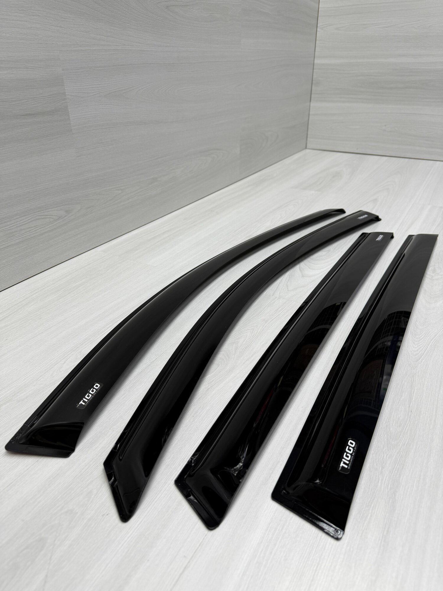 Дефлекторы (ветровики) окон на Chery Tiggo 4 2017-2022 (Чери Тигго)