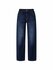 Джинсы широкие Marella Jeans blue, размер 44