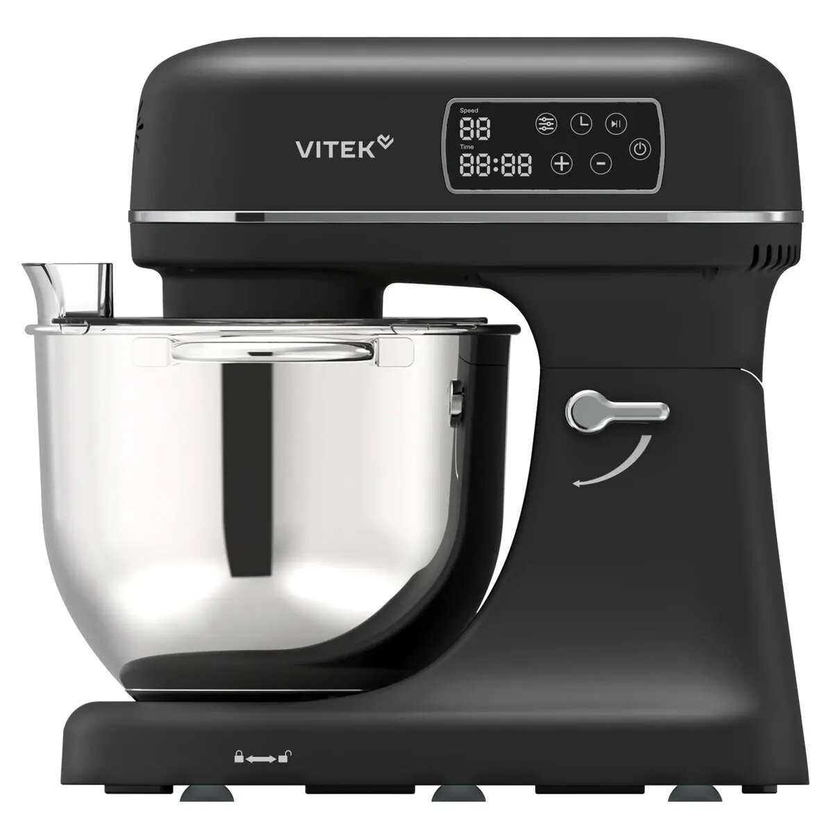 Миксер планетарный Vitek VT-PM0770 1100 Вт черный