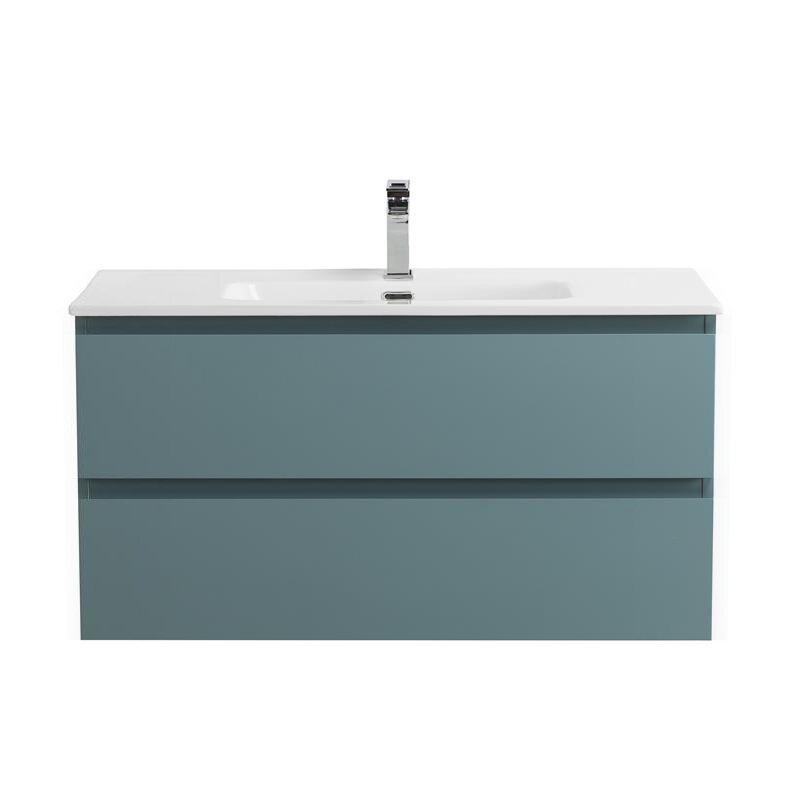 Тумба с раковиной BelBagno Kraft 90 KRAFT-900-2C-SO-AO голубой матовый