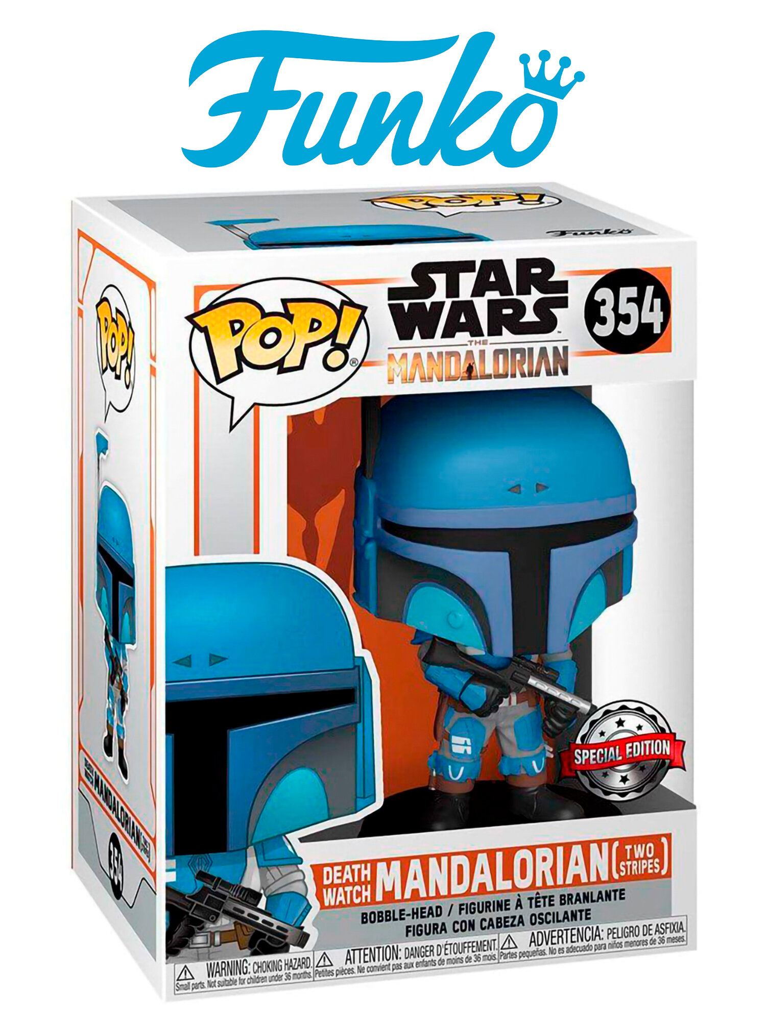Фигурка Funko POP! Death Watch Mandalorian Two Stripes (354) Star Wars