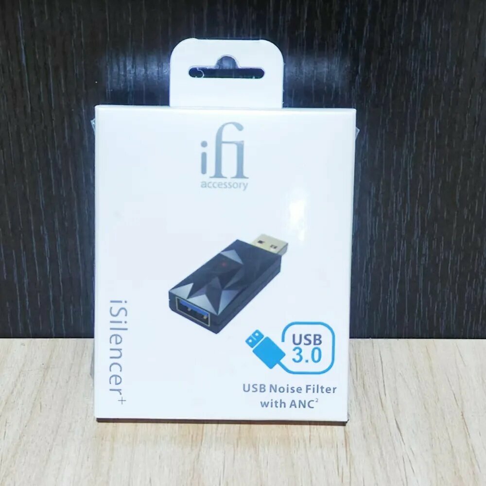 IFi iSilencer+ USB-A to USB-A сигнал сбалансированной мощности очищающий фильтр активно удаляет фоновый шумовой сигнал джиттер SuperSpeed передачи