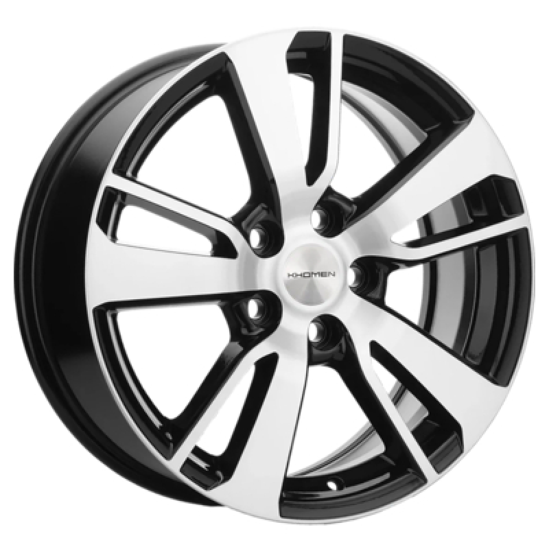 Диск колесный Khomen Wheels KHW1704 (Jolion) 7,0x17 5x114,3 Dia66.5 ET37 цвет Black-FP
