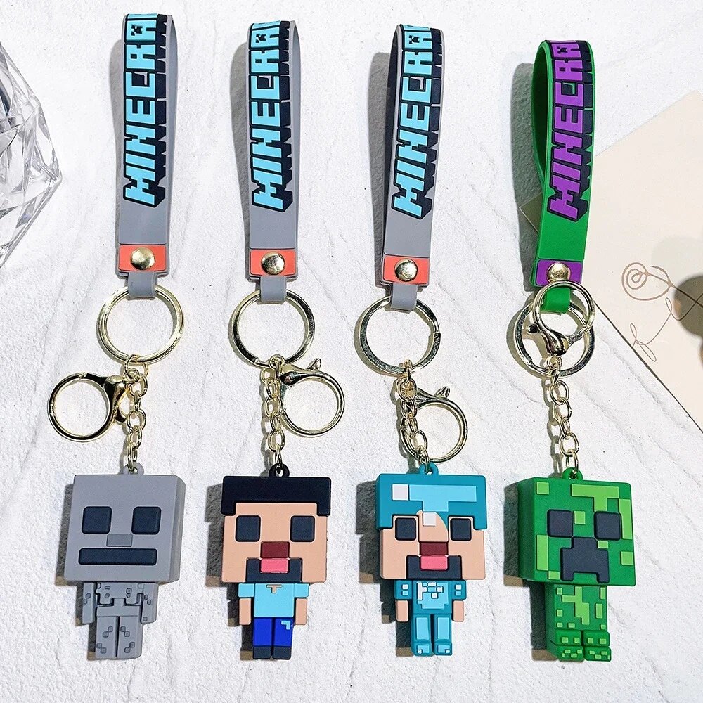 Minecraft Брелок Крипер, Цвет: a — фото 1