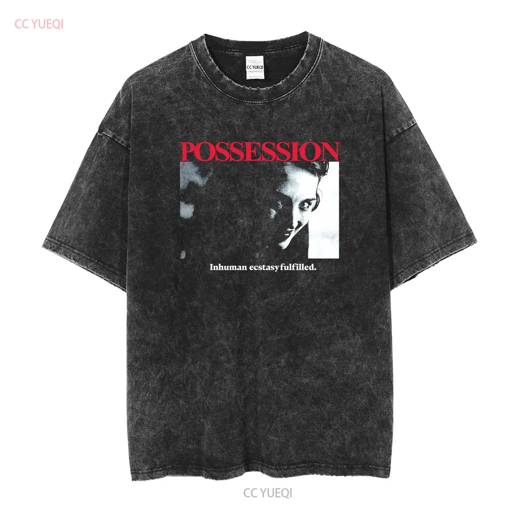Футболка CC YUEQI Possession 1981, Washed Black, XL