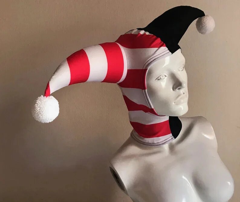 Косплей шляпа клоуна полиэстер