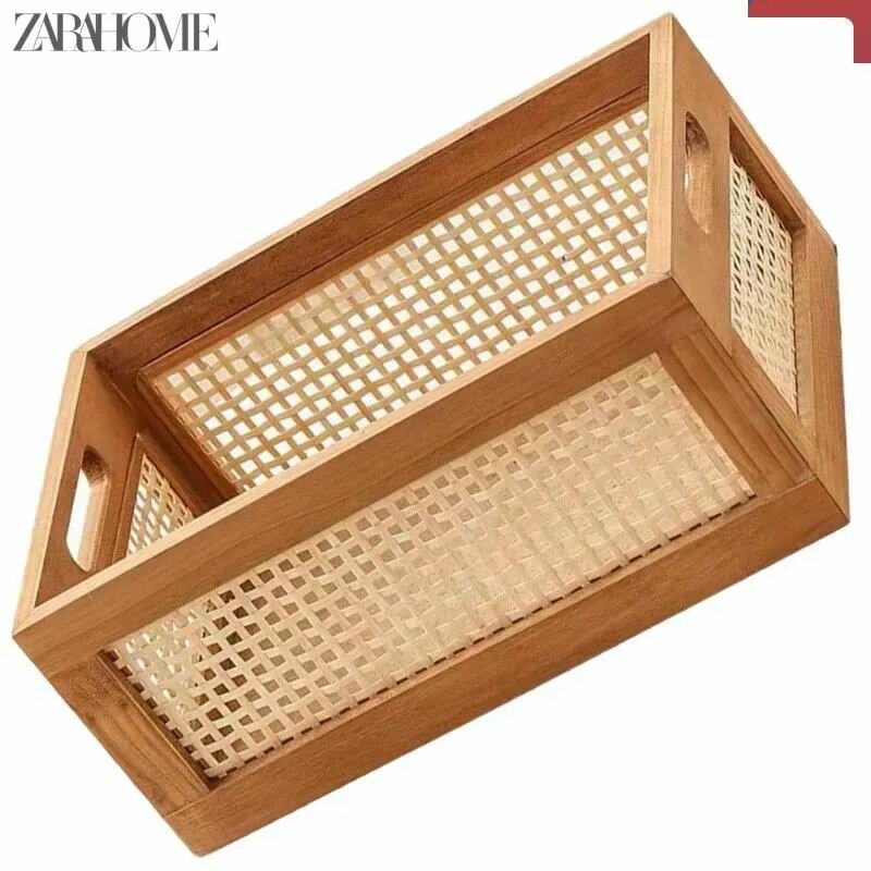 ZARA HOME Корзина для хранения длина 30 см, ширина 20 см, высота 14 см.