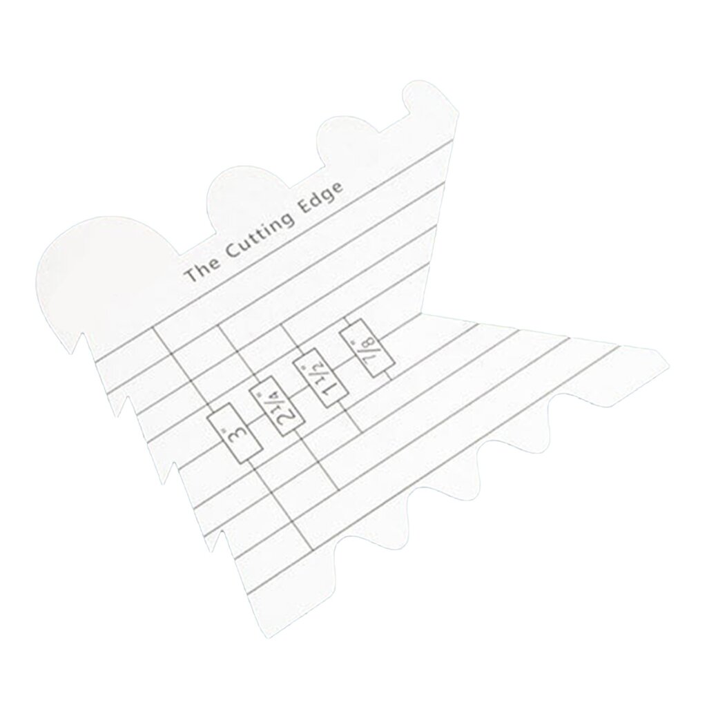 Режущая кромка металлическая линейка для резки линейки для квилтинга линейка швейная Лоскутная линейка для резки и запечатывания Ленты Ткань