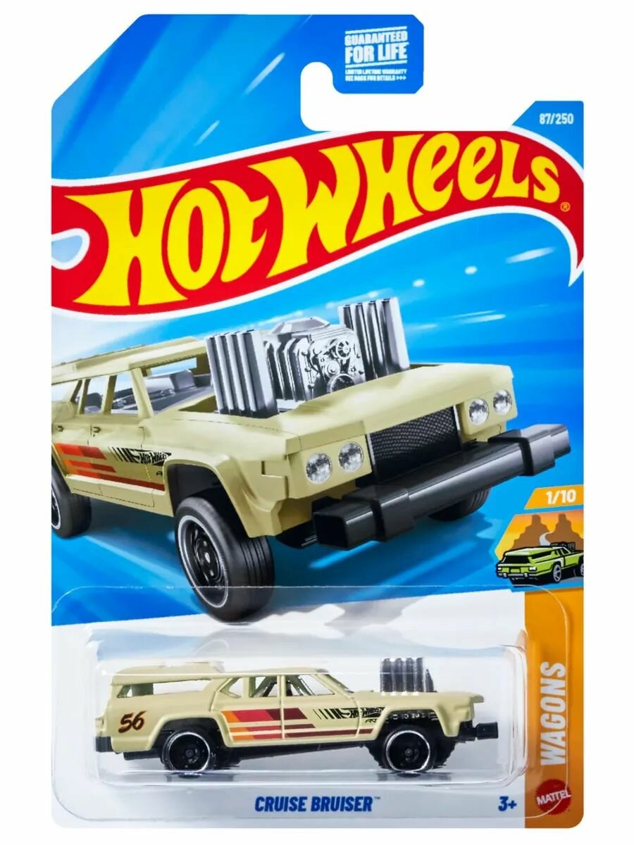 JJJ49 Hot Wheels машинка металлическая игрушка коллекционная масштабная модель Cruise Bruiser кейс 2026