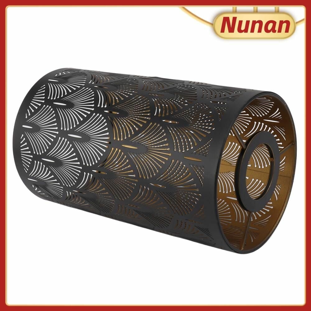 Современный абажур, металлический цилиндрический, для спальни и гостиной