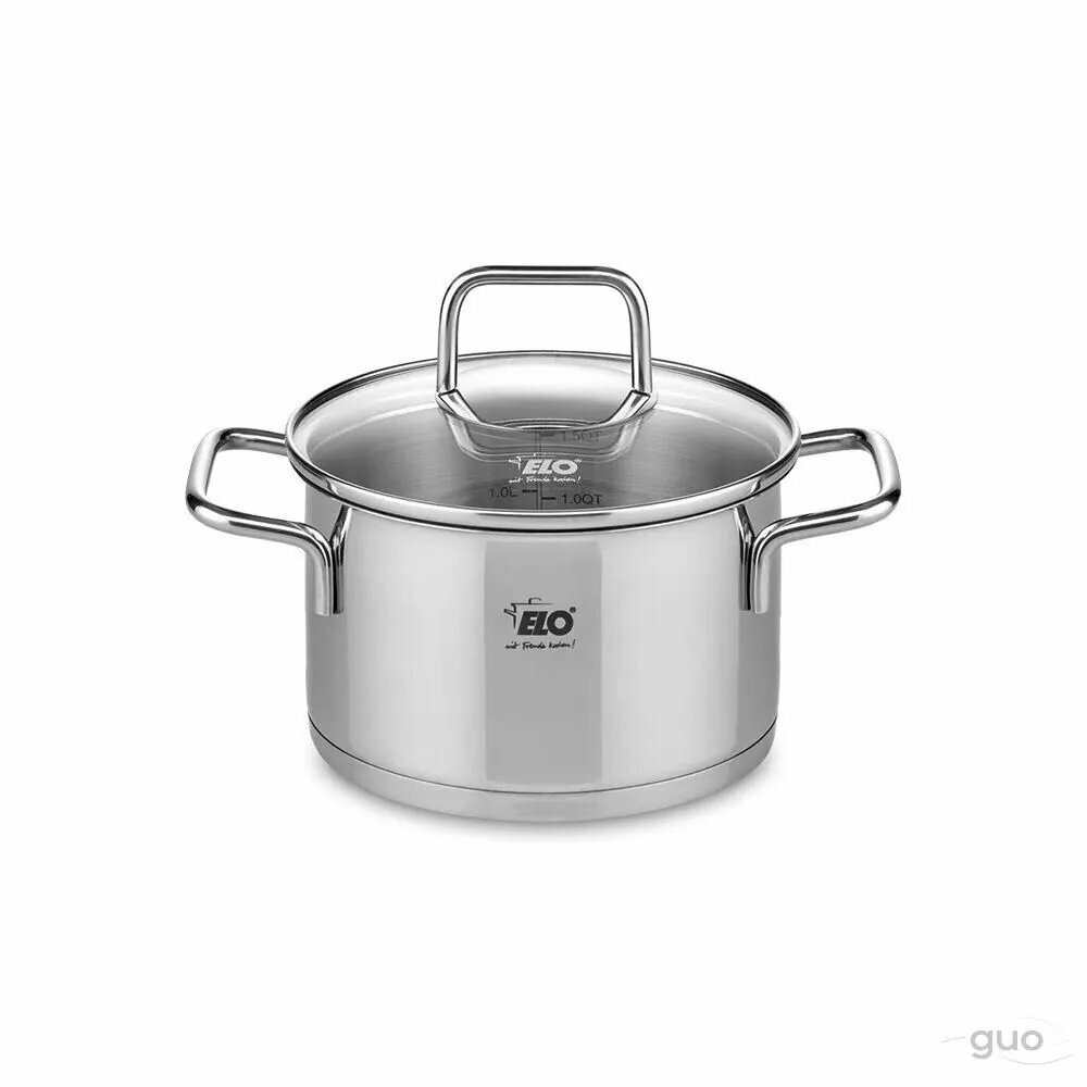 Кастрюля ELO Citrin для индукционных плит из нержавеющей стали 0,6 л 1 шт