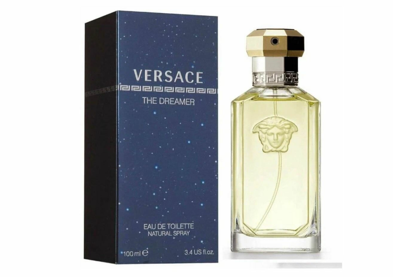 Туалетная вода Versace The Dreamer 100 мл, мужская, фужерная, восточная