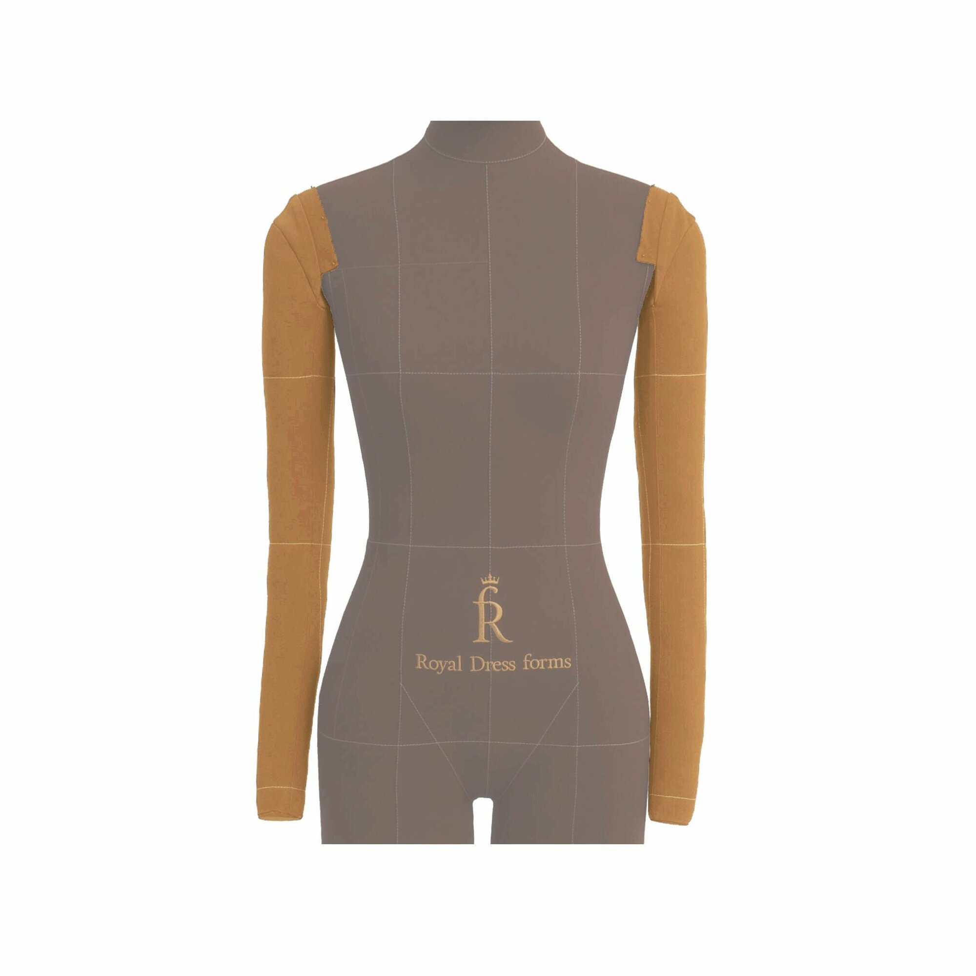 Комплект ручек к мягкому манекену Monica Royal Dress forms Миндаль размер 42-44
