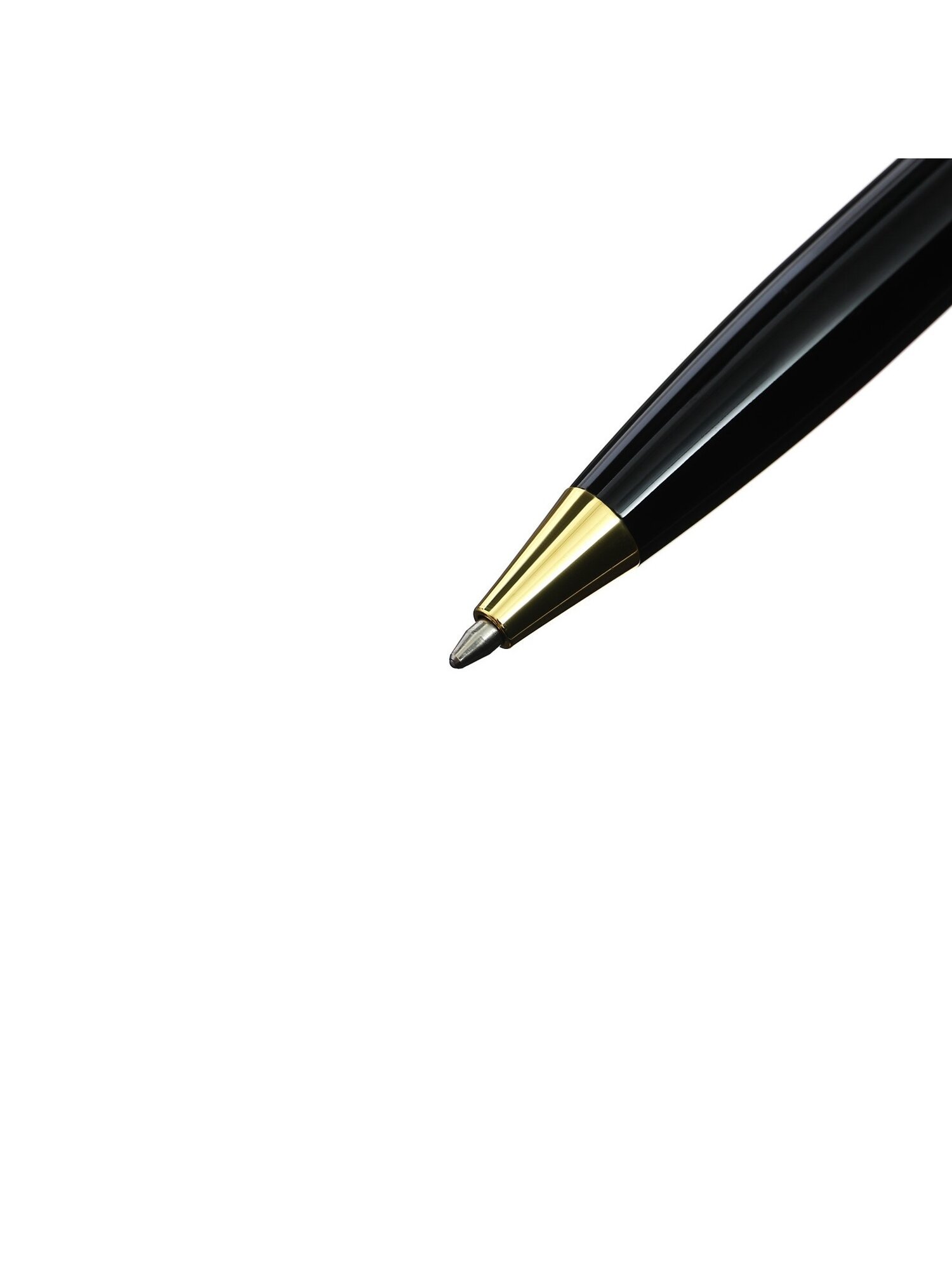 Ручка подарочная Calligrata «Босс», шариковая, поворотная, в футляре кожзам, корпус чёрный с золотым