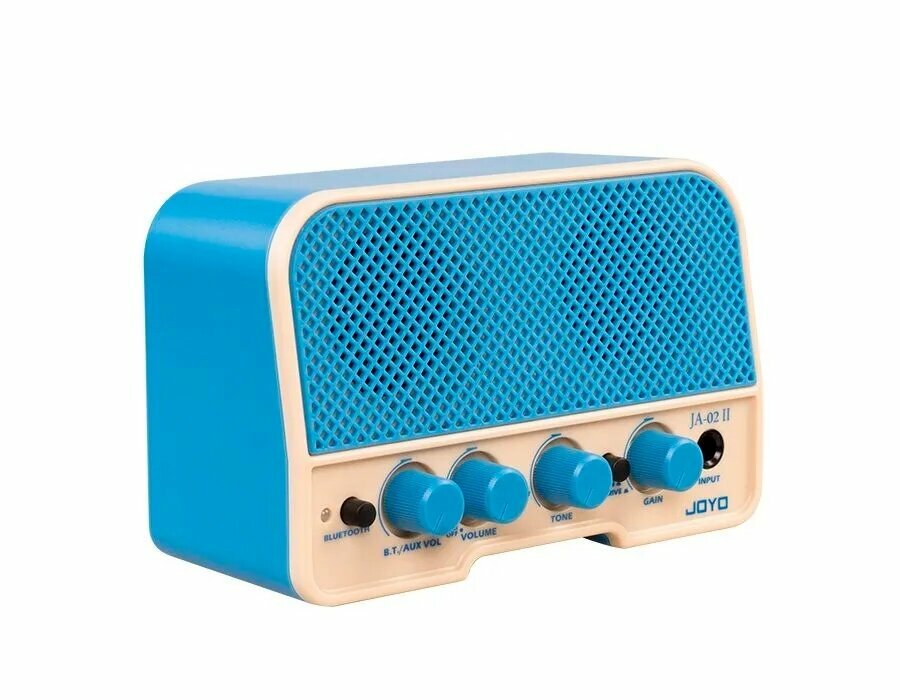 JA-02-II-blue Комбоусилитель гитарный, 5 Вт, голубой, Joyo