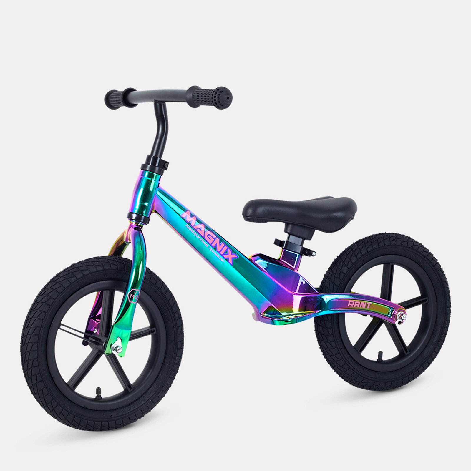 Беговел для детей с надувными колесами регулируемый Rant MAGNIX, Aurora