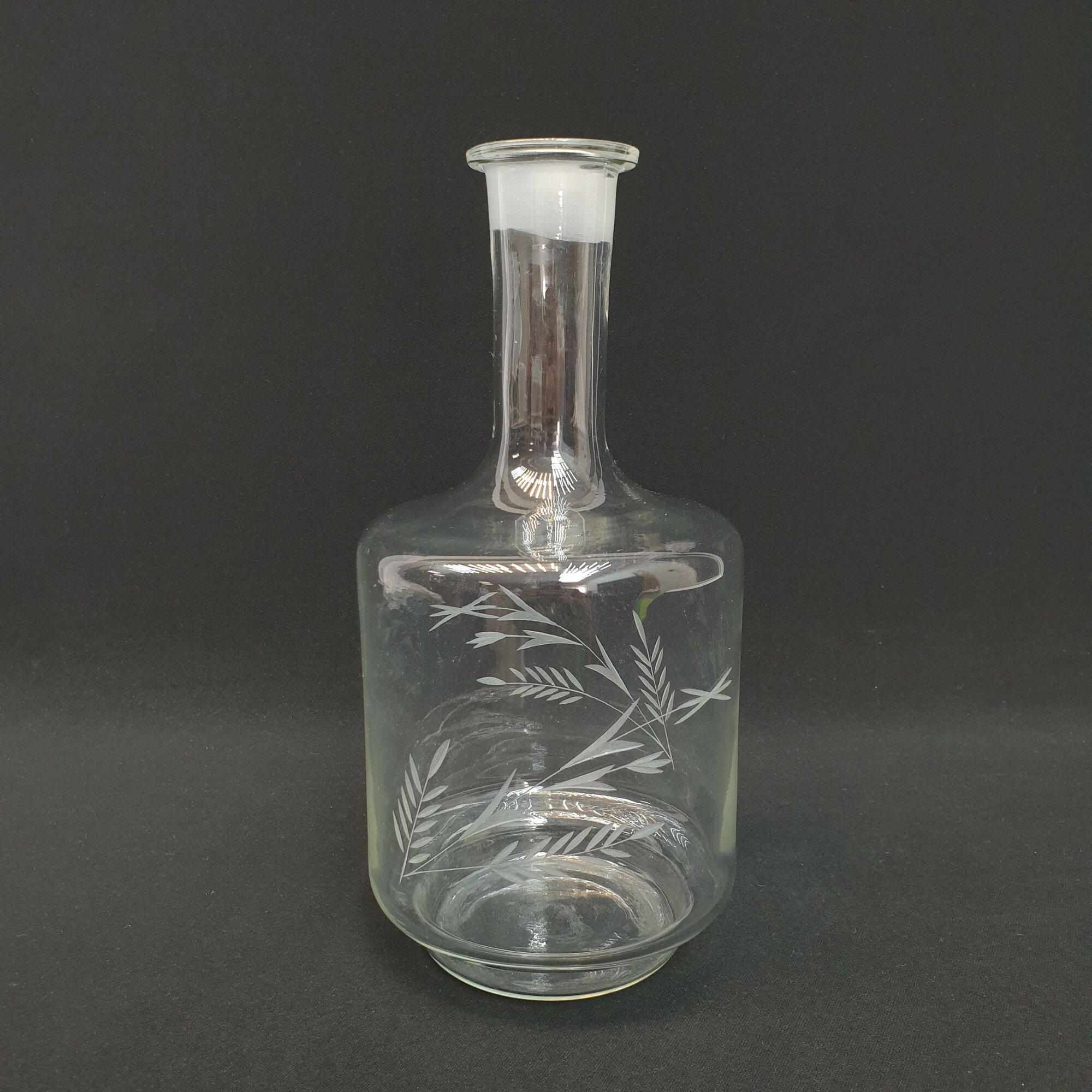 Винтажный штоф графин 27 см стекло 2 л СССР