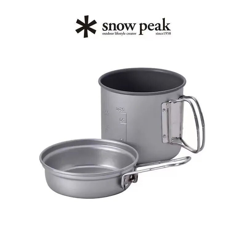 Snow peak Набор посуды для кемпинга на открытом воздухе