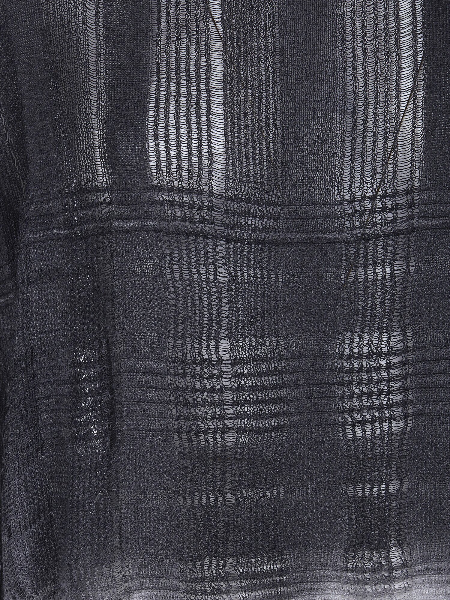 Свитер PierAntonioGaspari Striped sweater, размер 42, , черный — фото 1