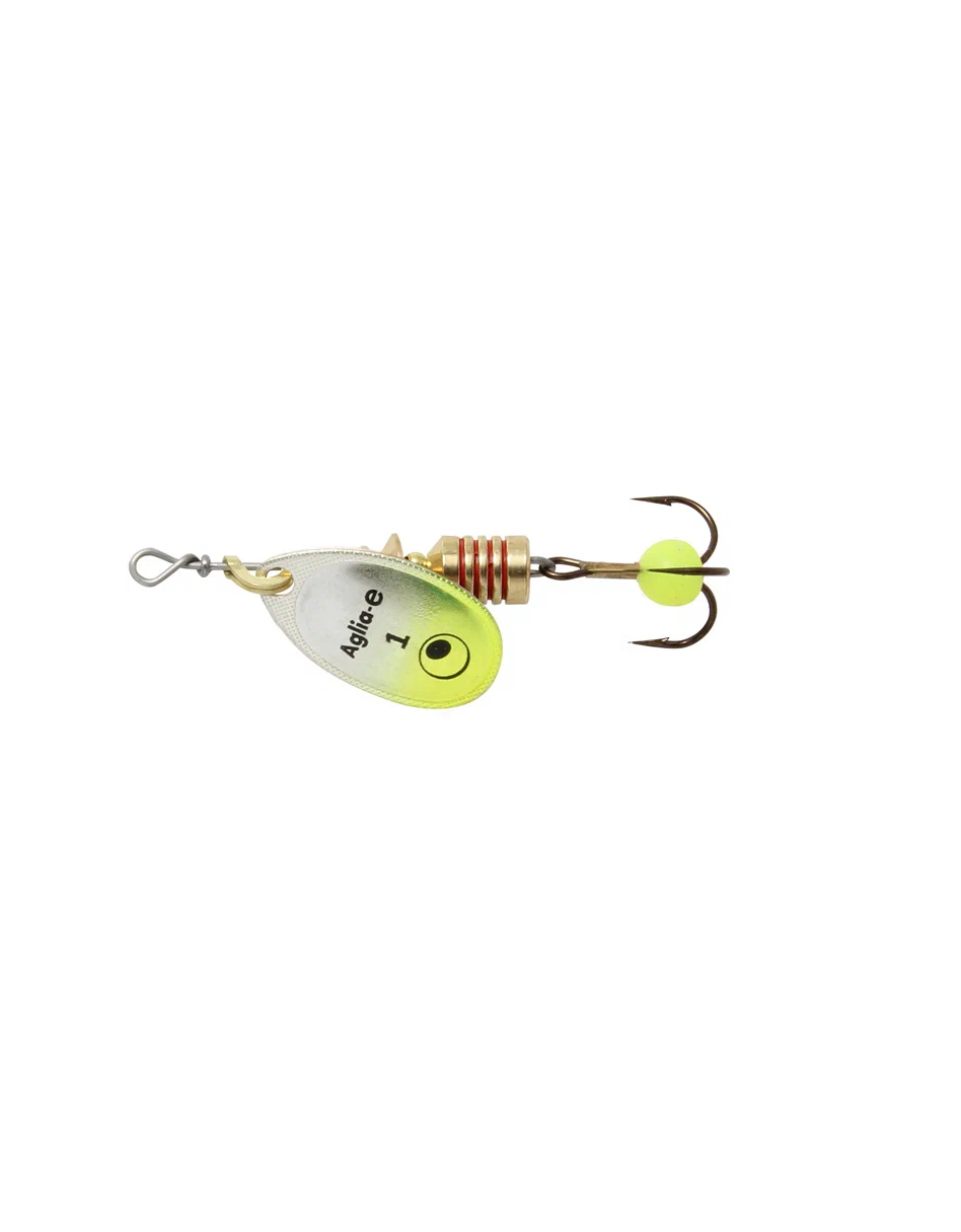 Блесна вращающаяся Mepps "AGLIA-E 1 SHC S/Chartreuse", 5 шт.