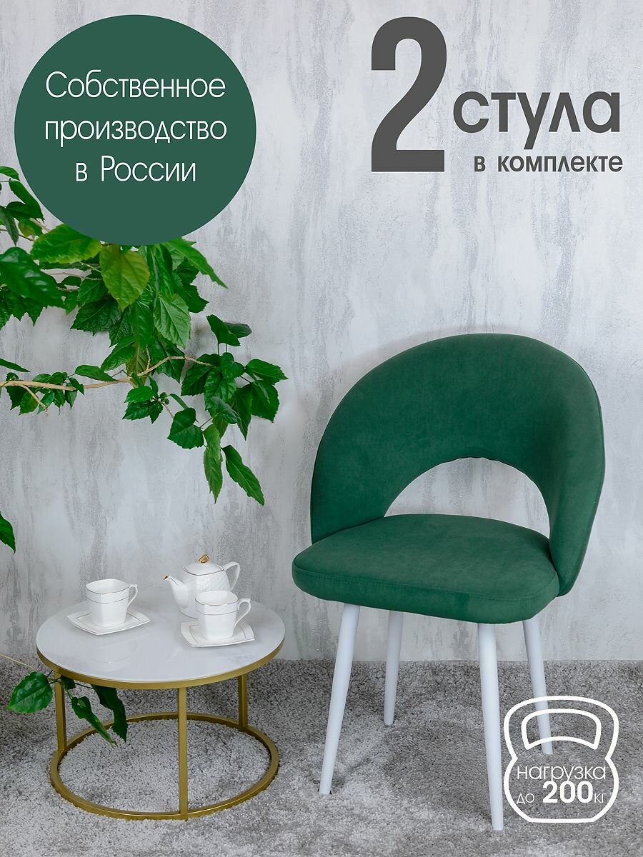 Стулья для кухни мягкие комплект Клео 2 шт