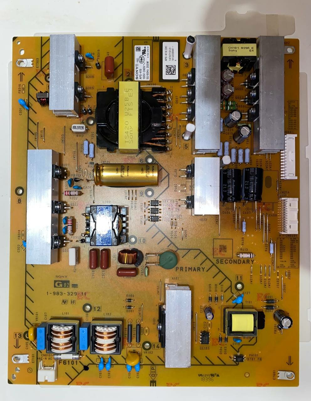 Блок питания PSU: 1-983-329-11 APS-419 для телевизора KD-55XF9005