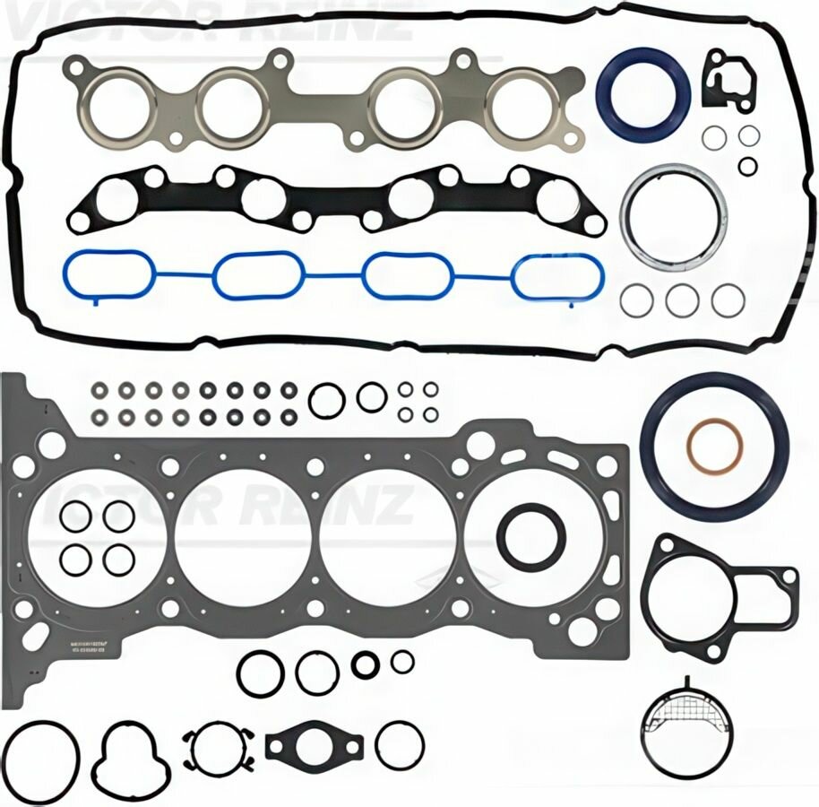Прокладки двигателя, комплект для Тойота 4 Раннер 4 2004-2009, 5 2010, Фортунер 2004-2015, Хайлюкс 2005-2015, 7 2005-2016 арт 015359002