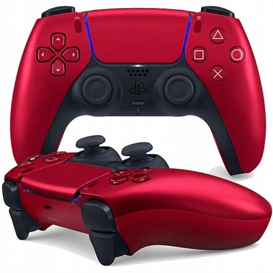 PS5 Беспроводной контроллер PS5 PlayStation 5 DualSense 5 revision красный (CFI-ZCT1W Volcanic Red)
