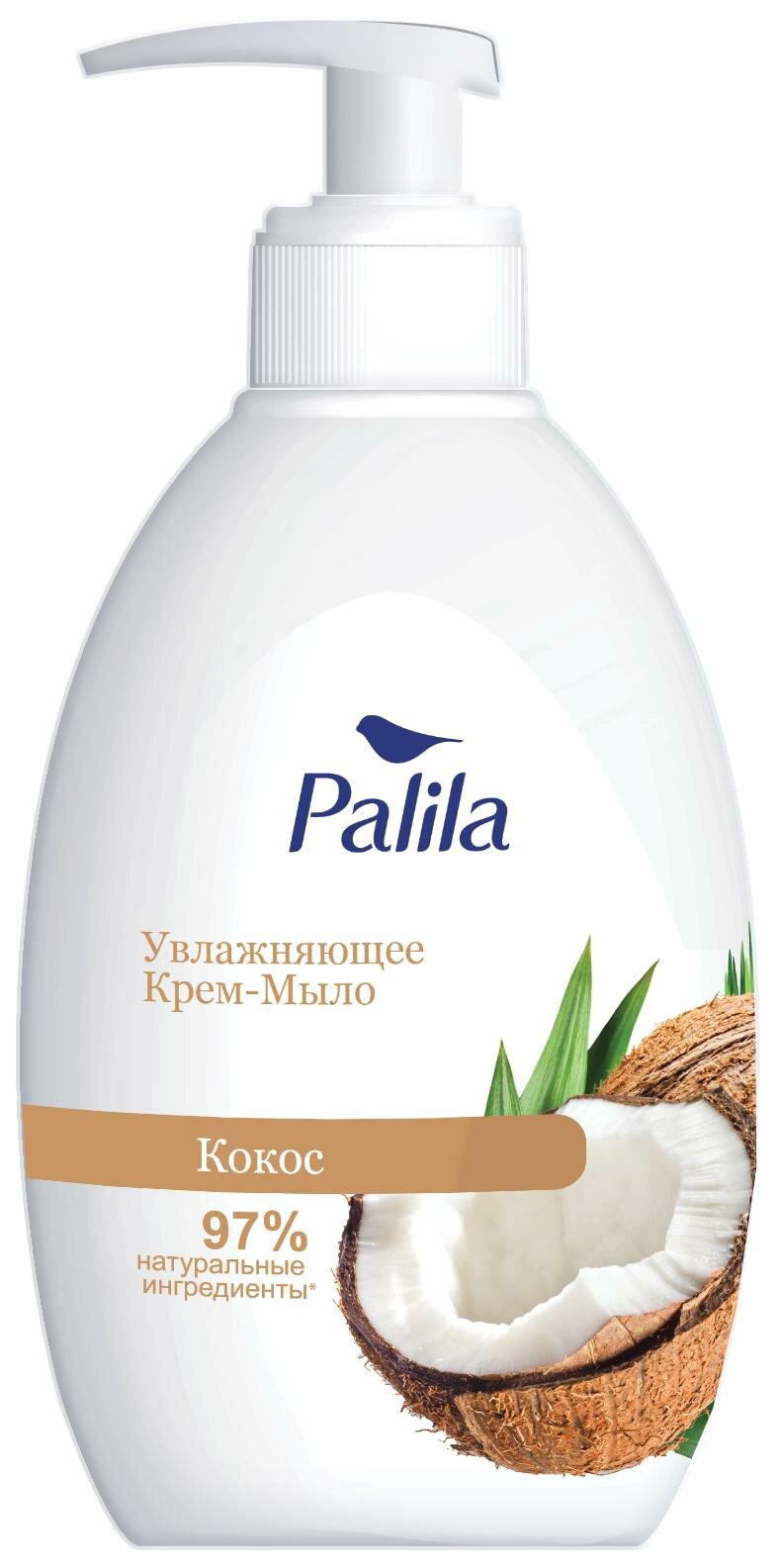 Крем-мыло РALILA увлажняющее, кокос, 500 мл, для всех типов кожи (SS0500-008)