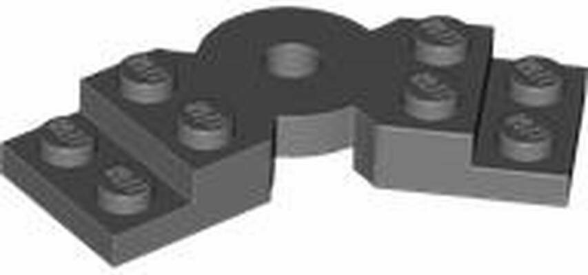 Деталь Lego 79846 Plate, Modified 2 x 6 x 2/3 Bent
