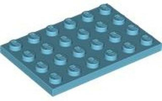 Деталь Lego 3032 Plate 4 x 6