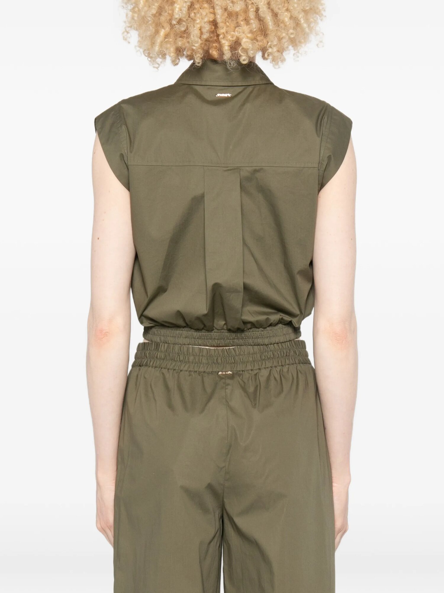 Рубашка Twinset Milano Button-fastening shirt, размер 40, green — фото 1