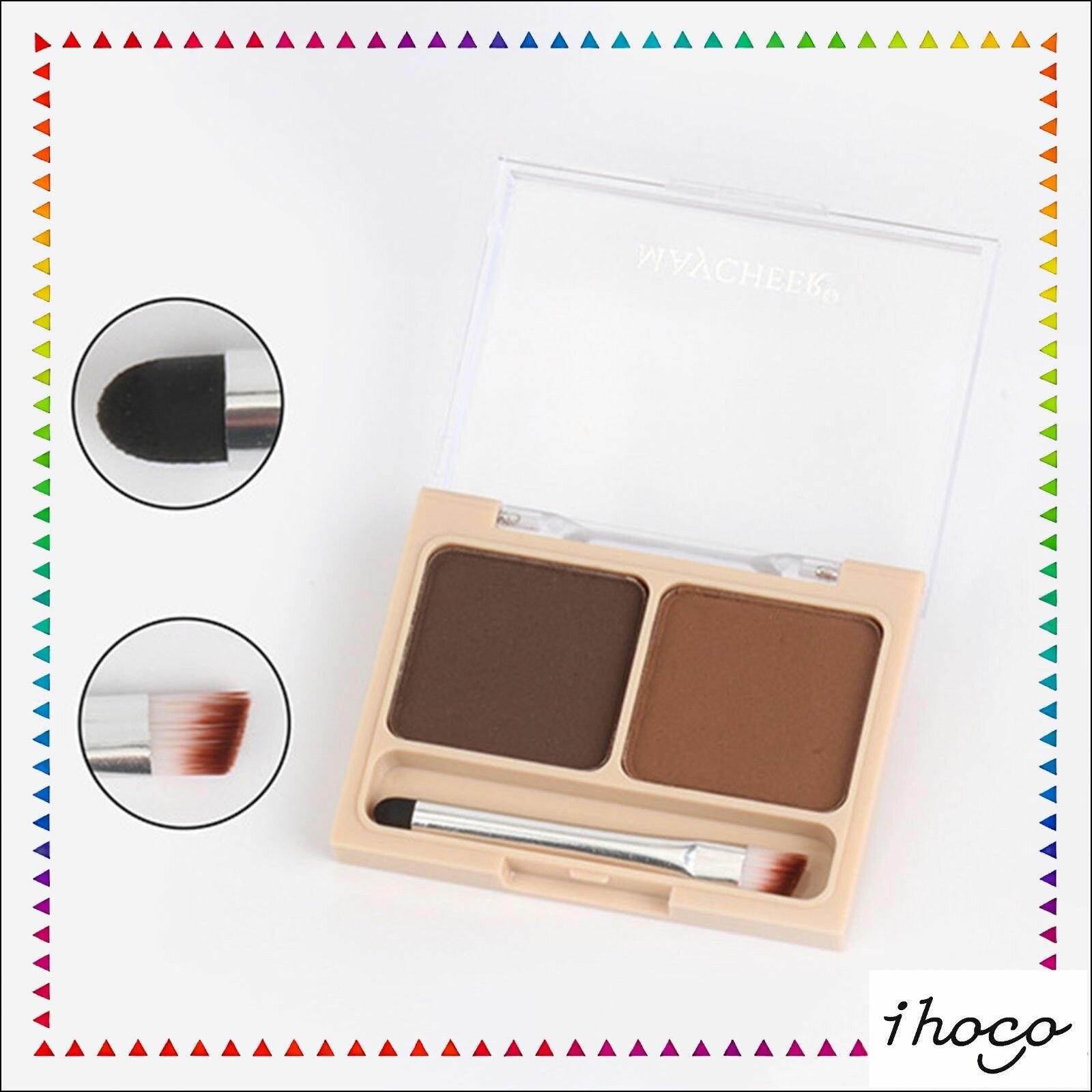 Водостойкие тени для бровей с эффектом бестселлера, обеспечивающие естественный и стойкий макияж, идеальны для начинающих