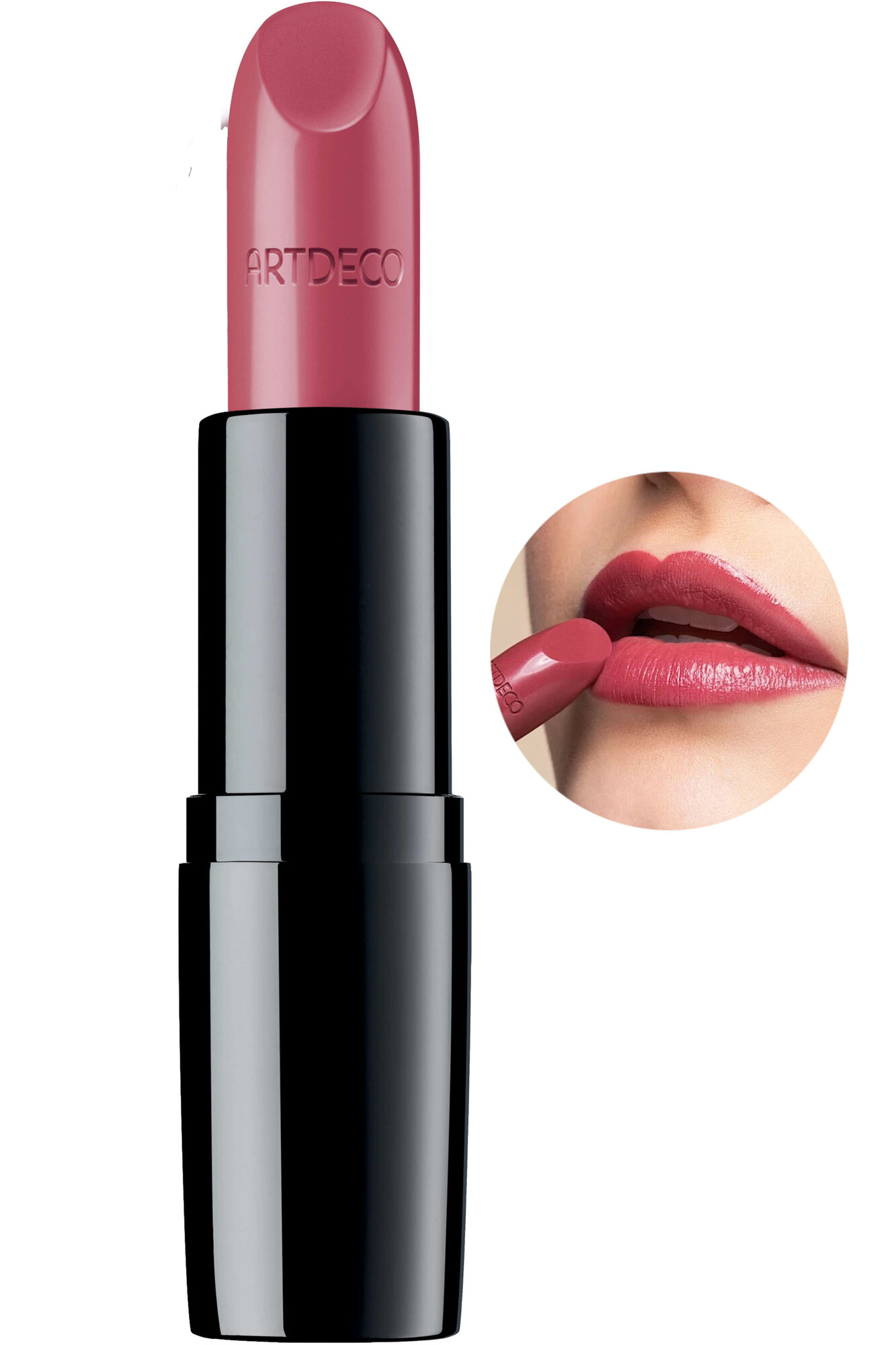 ARTDECO Помада для губ тон 915 Сиренево-розовый матовая Perfect Color Lipstick увлажняющая 4 г