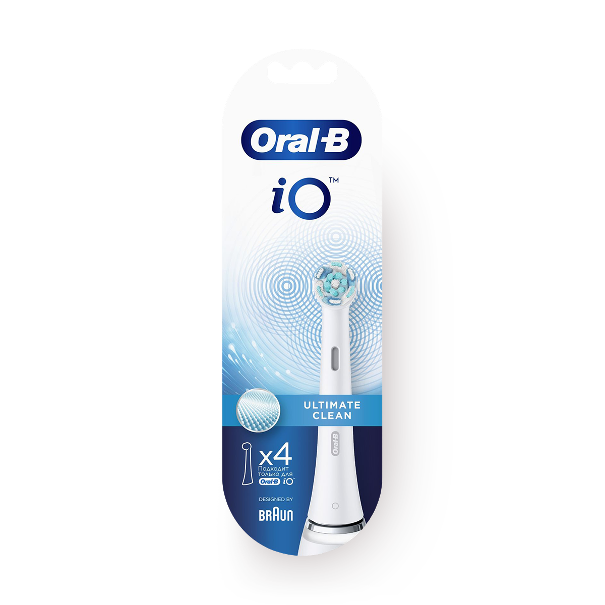 Набор насадок Oral-B iO Ultimate Clean White для электрической щетки
