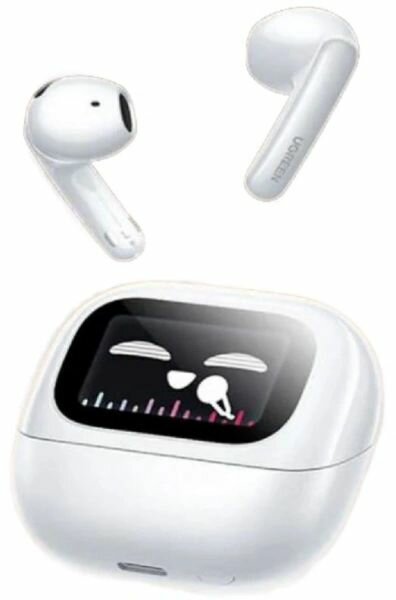 Наушники беспроводные UGREEN WS216 (65386_) LightBuds Magic Hibrid ANC Earbuds. Цвет: черный.