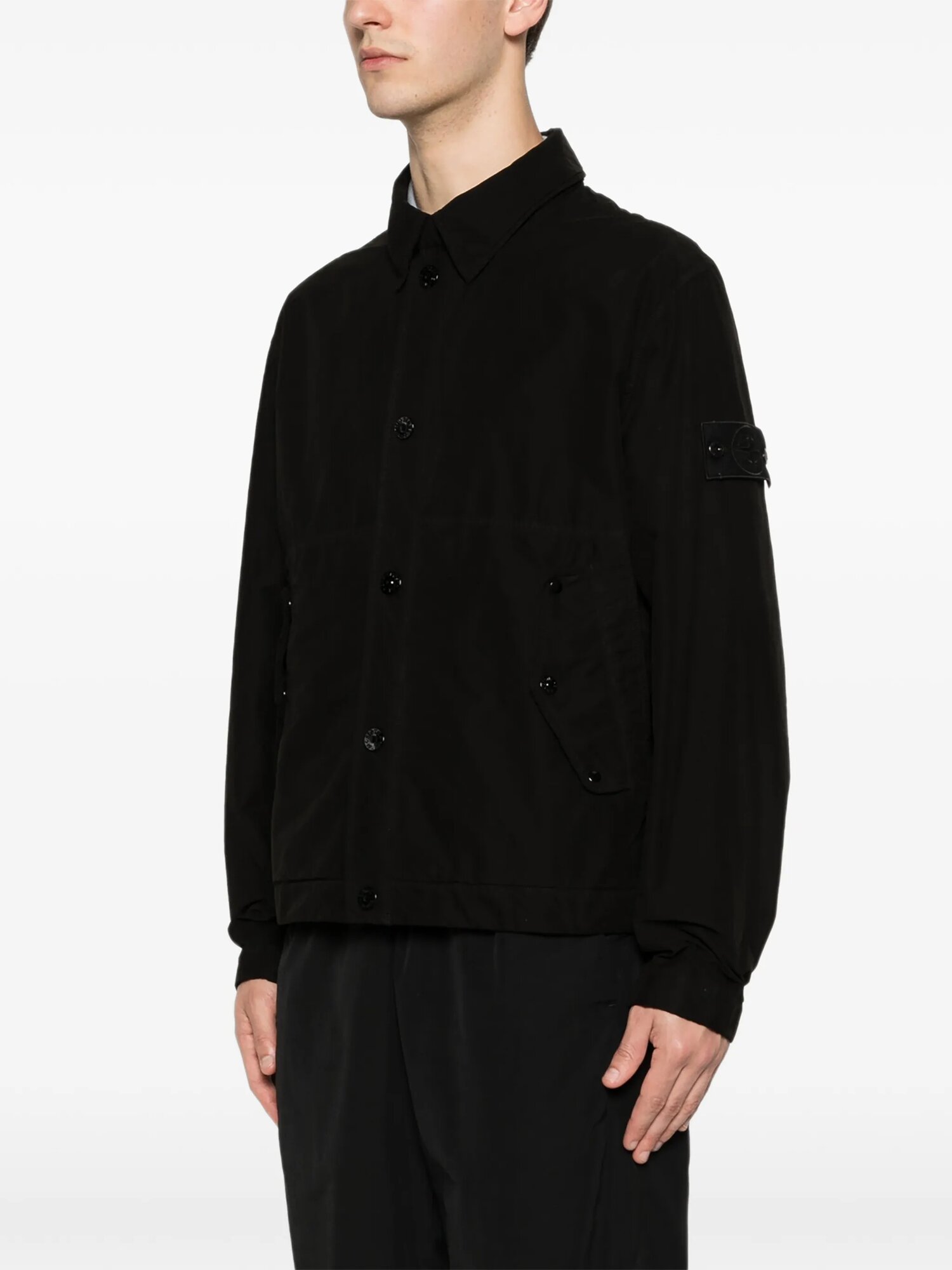 Куртка Stone Island David Light Ghost, размер L, black/black — фото 1