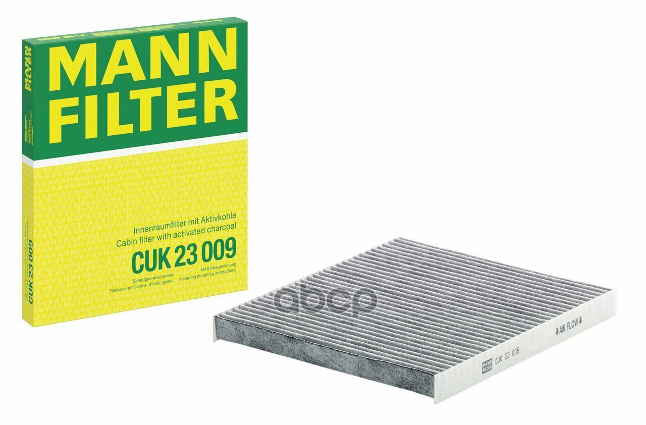 Фильтр. воздух во внутренном пространстве MANN-FILTER арт. CUK23009