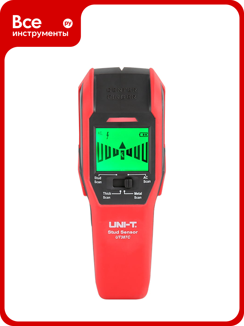 Детектор металла и кабелей UNI-T UT387C 13-1152