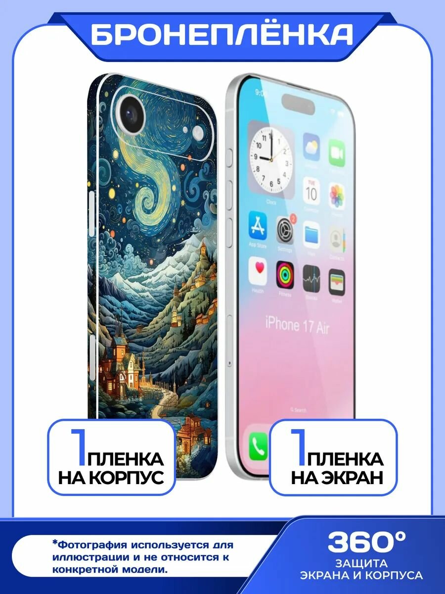 Пленка на экран и корпус для iPhone 17 Air