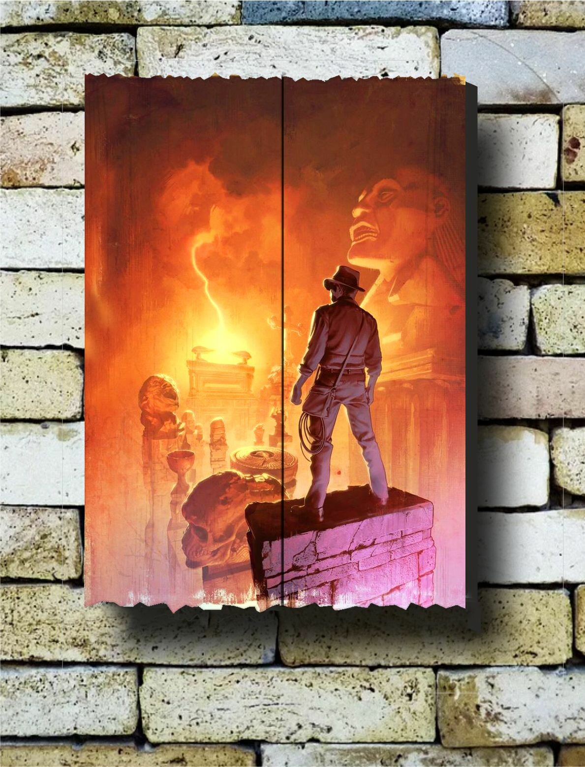 Картина на досках Индиана джонс 9 Indiana Jones Гаррисон Форд