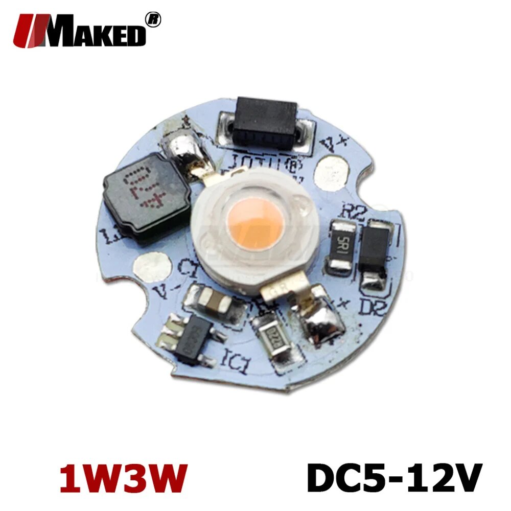 Светодиодная лампа Umaked HP-13 UVA 385-390nm, 3W