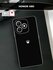 Чехол на Honor X8d / Хонор X8d с принтом Белая корона на черном фоне