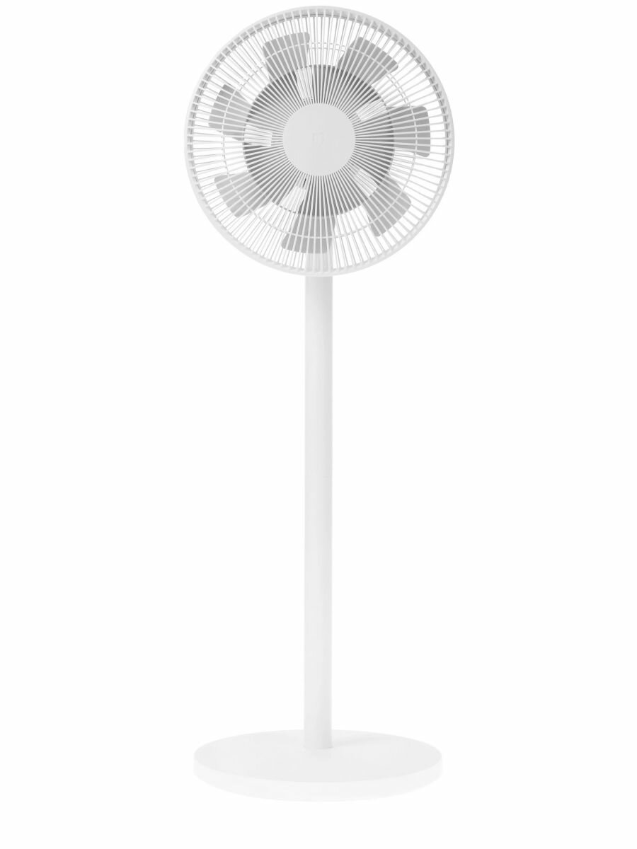 Вентилятор Xiaomi Mi Smart Standing Fan 2 EU BHR4828GL (BPLDS02DM), с двойными лопастями, таймером, приложением из приложения, белый