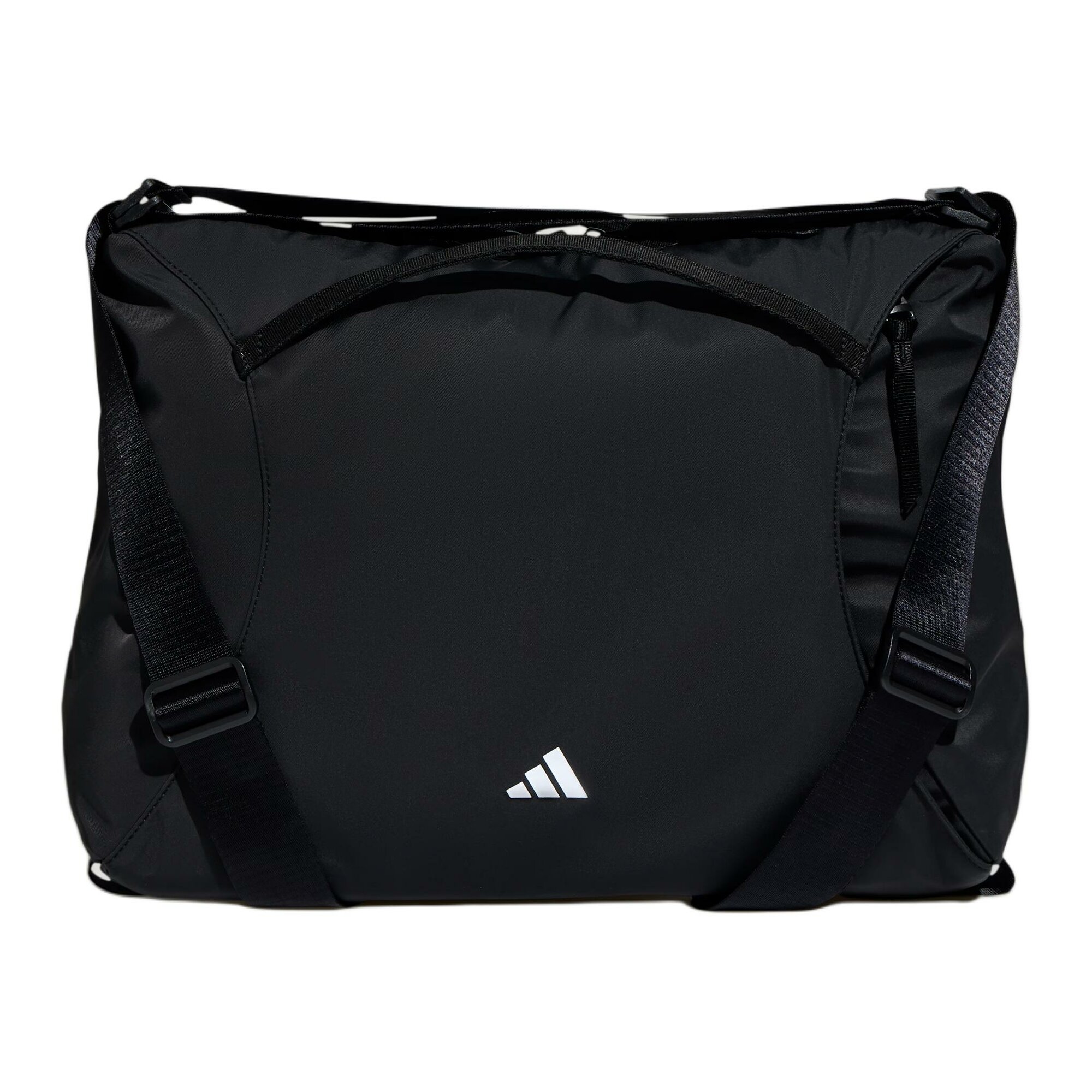 Сумка adidas, фактура стеганая, черный