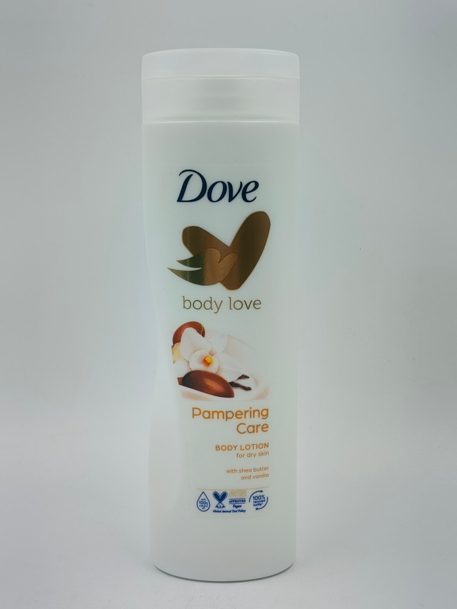 Лосьон для тела для сухой кожи DOVE Pampering Care с маслом ши и ароматом ванили, 250 мл