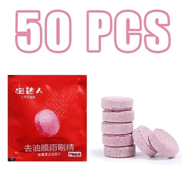 50шт. Таблетки для омывателя лобового стекла Pink