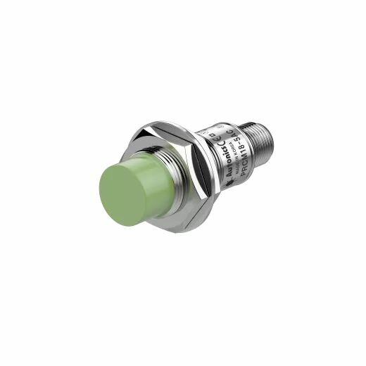 Индуктивный датчик приближения Autonics PRCM18-8DN, NPN но, 3-пр, M12, 12-24В, артикул (Китай) 31030201730111